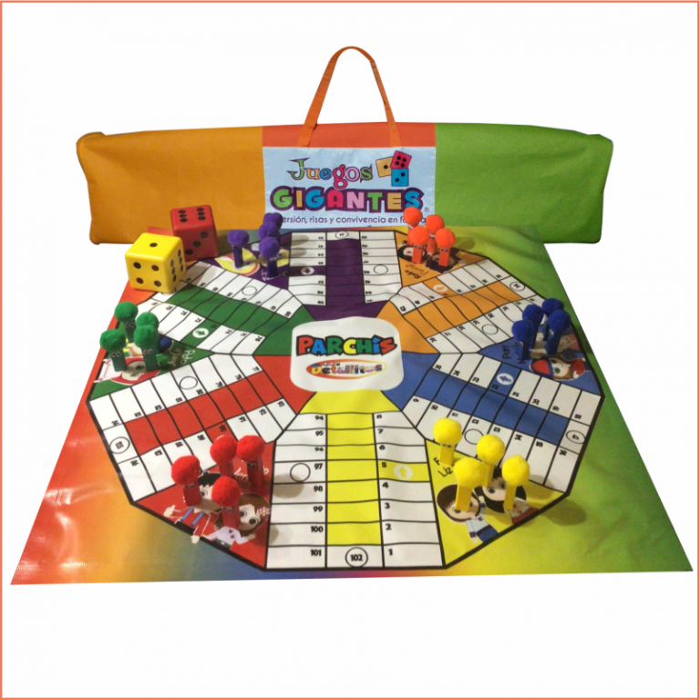PARCHÍS PARA 6 JUGADORES 1X1 METRO – Los Detallitos